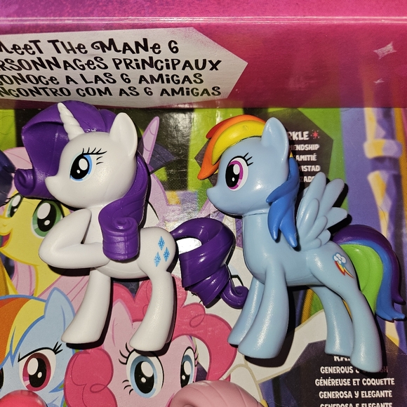 My Little Pony | Toys | My Little Pony Mane 6 Collection Set Ponies ...